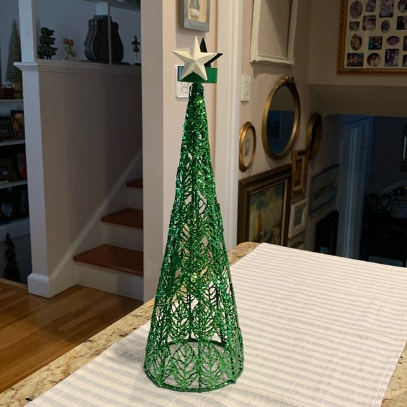 Holiday | Vintage Green Metal Christmas Tree | Poshmark
